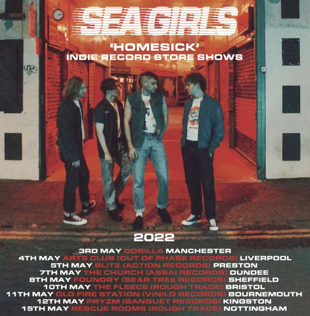 Sea Girls release lyric video for new indie single, Hometown ...